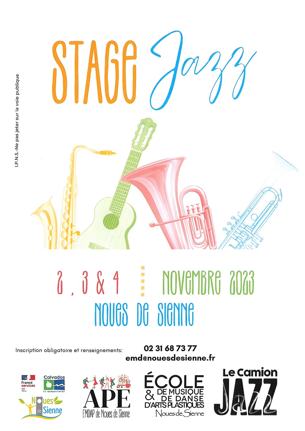 Stage de jazz